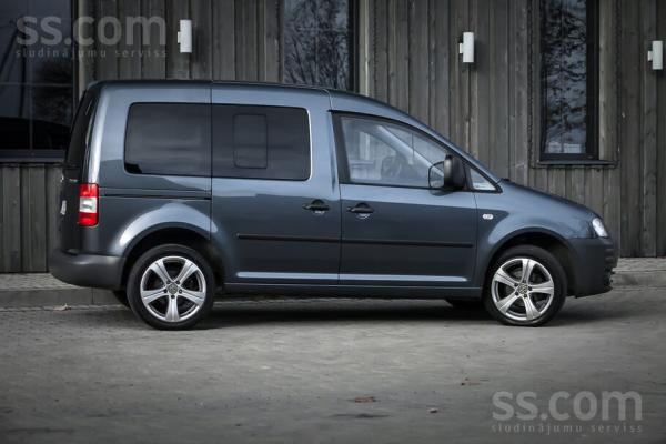 Pelēks Volkswagen Caddy 2006 Tukums, ar dzinēja tilpumu 1.90 L un nobraukumu 187 tūkst. km par 4500 €, foto 3 vietnē AUTOMOTO.COM.LV