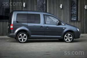 Pelēks Volkswagen Caddy 2006 Tukums, ar dzinēja tilpumu 1.90 L un nobraukumu 187 tūkst. km par 4500 €, foto 4 vietnē AUTOMOTO.COM.LV