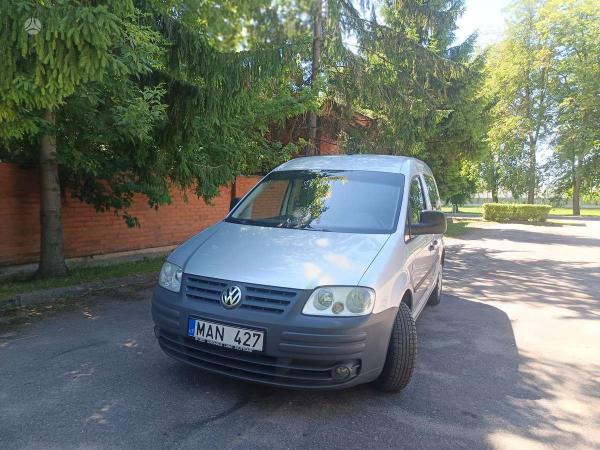 Pelēks Volkswagen Caddy 2006 Radviliškis, ar dzinēja tilpumu 1.90 L un nobraukumu 370 tūkst. km par 3700 €, foto 1 vietnē AUTOMOTO.COM.LV