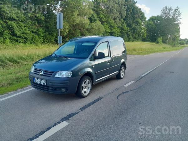 Grey Volkswagen Caddy 2006 in Preili, with an engine capacity of 1.90 L and mileage of 441 thousand km for 800 €, photo 1 on AUTOMOTO.COM.LV