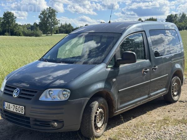 Pelēks Volkswagen Caddy 2006 Rīga, ar dzinēja tilpumu 1.60 L un nobraukumu 358 tūkst. km par 1000 €, foto 1 vietnē AUTOMOTO.COM.LV