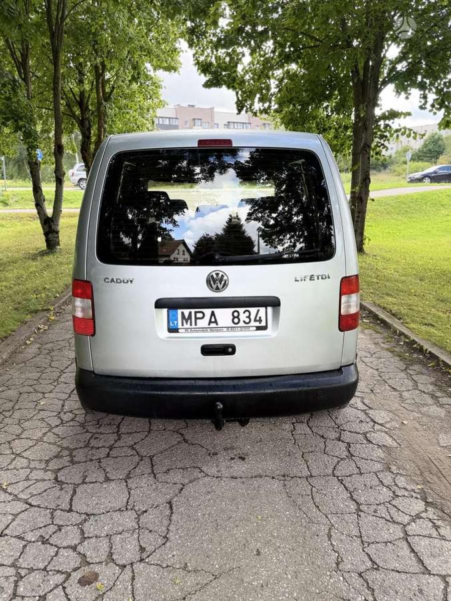 Pelēks Volkswagen Caddy 2006 Plungė, ar dzinēja tilpumu 1.90 L un nobraukumu 450 tūkst. km par 3300 €, foto 8 vietnē AUTOMOTO.COM.LV