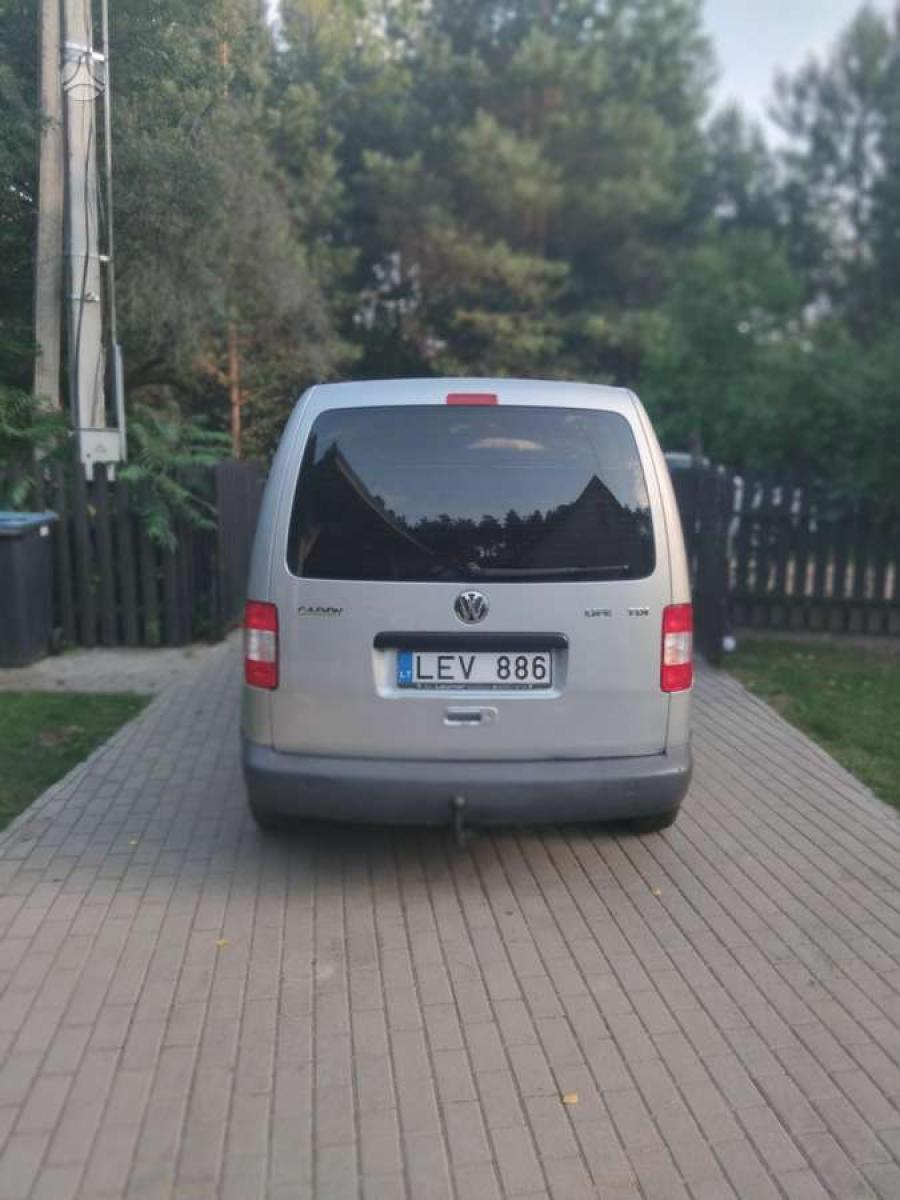 Pelēks Volkswagen Caddy 2006 Viļņa, ar dzinēja tilpumu 1.90 L un nobraukumu 280 tūkst. km par 3050 €, foto 7 vietnē AUTOMOTO.COM.LV