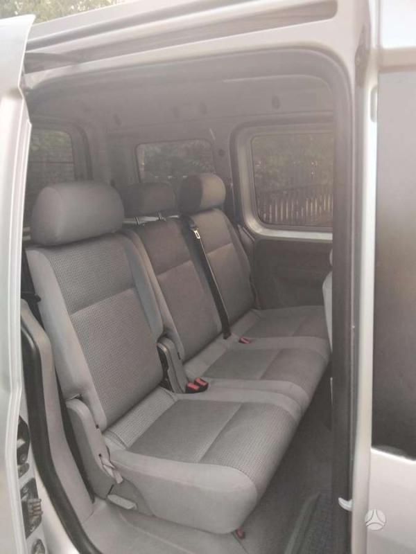 Grey Volkswagen Caddy 2006 in Vilnius, with an engine capacity of 1.90 L and mileage of 280 thousand km for 3050 €, photo 8 on AUTOMOTO.COM.LV