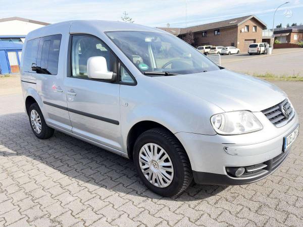 Grey Volkswagen Caddy 2006 in Jurbarkas, with an engine capacity of 1.60 L and mileage of 257 thousand km for 3150 €, photo 6 on AUTOMOTO.COM.LV