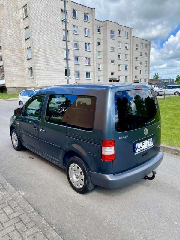 Pelēks Volkswagen Caddy 2007 Kelmė, ar dzinēja tilpumu 1.90 L un nobraukumu 379 tūkst. km par 3750 €, foto 3 vietnē AUTOMOTO.COM.LV