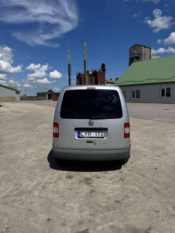 Pelēks Volkswagen Caddy 2007 Marijampole, ar dzinēja tilpumu 1.90 L un nobraukumu 486 tūkst. km par 1000 €, foto 6 vietnē AUTOMOTO.COM.LV