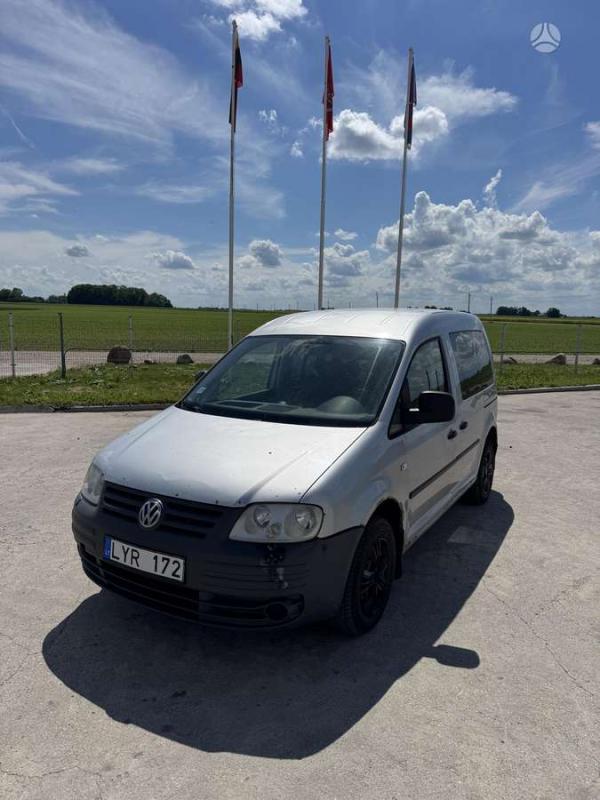 Grey Volkswagen Caddy 2007 in Marijampole, with an engine capacity of 1.90 L and mileage of 486 thousand km for 1000 €, photo 2 on AUTOMOTO.COM.LV