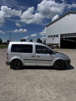 Pelēks Volkswagen Caddy 2007 Marijampole, ar dzinēja tilpumu 1.90 L un nobraukumu 486 tūkst. km par 1000 €, foto 5 vietnē AUTOMOTO.COM.LV