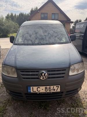Pelēks Volkswagen Caddy 2007 Aizkraukle, ar dzinēja tilpumu 1.90 L un nobraukumu 493 tūkst. km par 2199 €, foto  vietnē AUTOMOTO.COM.LV