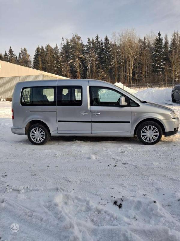 Grey Volkswagen Caddy 2008 in Rokiskis, with an engine capacity of 1.90 L and mileage of 264 thousand km for 3150 €, photo 4 on AUTOMOTO.COM.LV