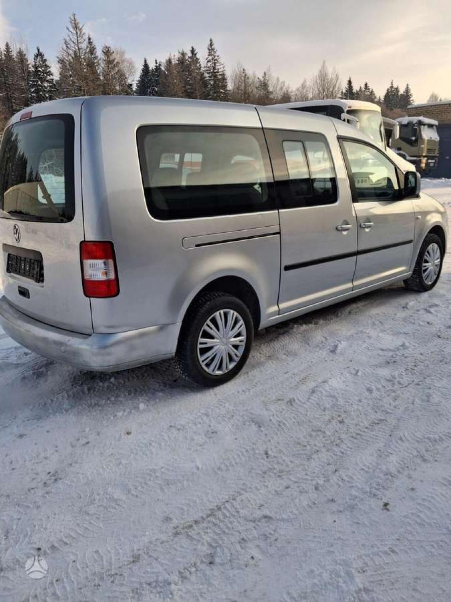 Grey Volkswagen Caddy 2008 in Rokiskis, with an engine capacity of 1.90 L and mileage of 264 thousand km for 3150 €, photo 7 on AUTOMOTO.COM.LV