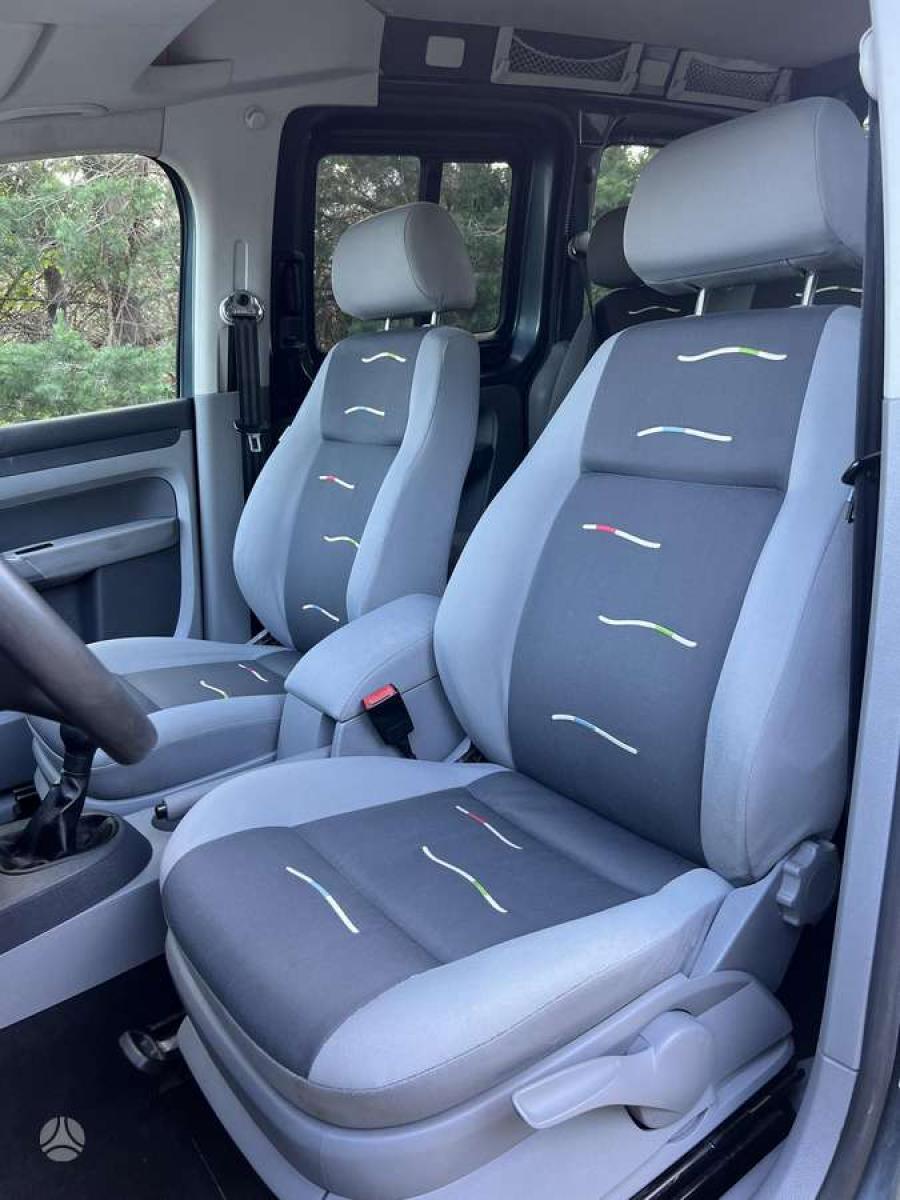 Pelēks Volkswagen Caddy 2008 Mažeikiai, ar dzinēja tilpumu 1.90 L un nobraukumu 295 tūkst. km par 3950 €, foto 8 vietnē AUTOMOTO.COM.LV