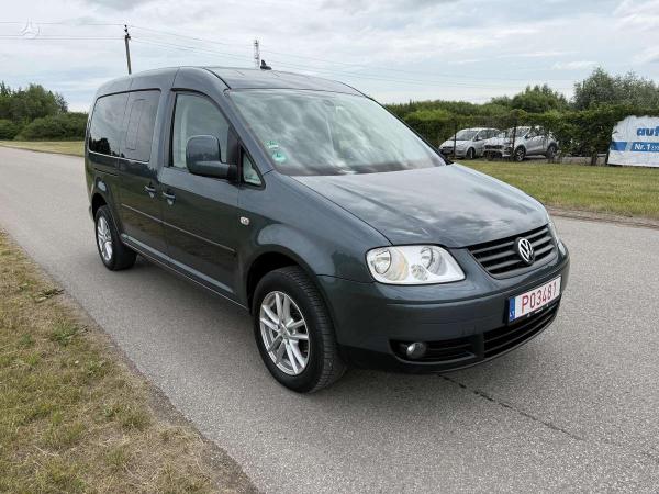 Grey Volkswagen Caddy 2008 in Vilkaviskis, with an engine capacity of 2.00 L and mileage of 253 thousand km for 4999 €, photo 2 on AUTOMOTO.COM.LV