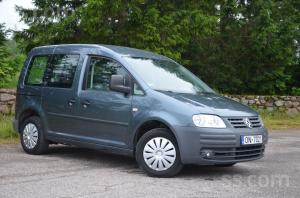 Pelēks Volkswagen Caddy 2008 Tukums, ar dzinēja tilpumu 1.90 L un nobraukumu 0 tūkst. km par 5990 €, foto  vietnē AUTOMOTO.COM.LV