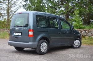 Серый Фольксваген Кадди 2008 в Тукумс, объемом двигателя 1.90 л и пробегом 0 тыс. км за 5990 €, фото 4 на AUTOMOTO.COM.LV