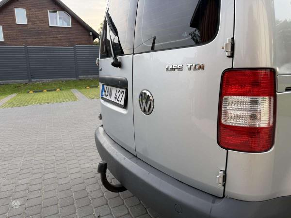 Grey Volkswagen Caddy 2008 in Vilnius, with an engine capacity of 1.90 L and mileage of 296 thousand km for 4400 €, photo 9 on AUTOMOTO.COM.LV