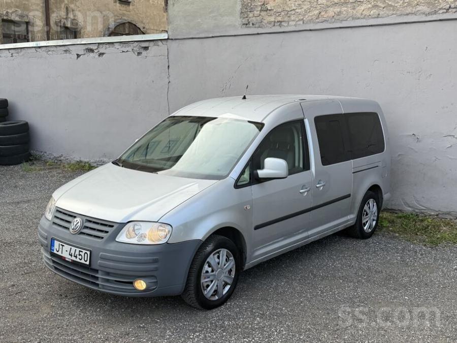 Grey Volkswagen Caddy 2008 in Riga, with an engine capacity of 1.90 L and mileage of 465 thousand km for 2090 €, photo 3 on AUTOMOTO.COM.LV