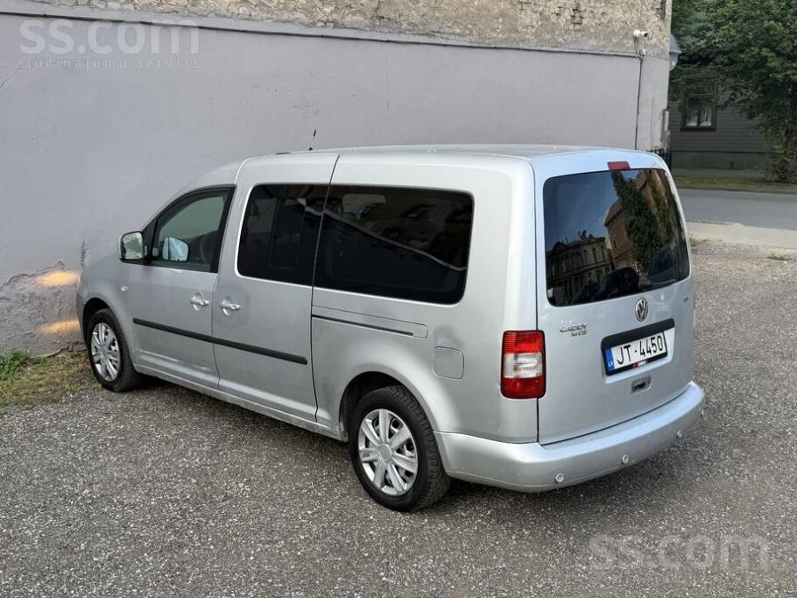 Grey Volkswagen Caddy 2008 in Riga, with an engine capacity of 1.90 L and mileage of 465 thousand km for 2090 €, photo 6 on AUTOMOTO.COM.LV