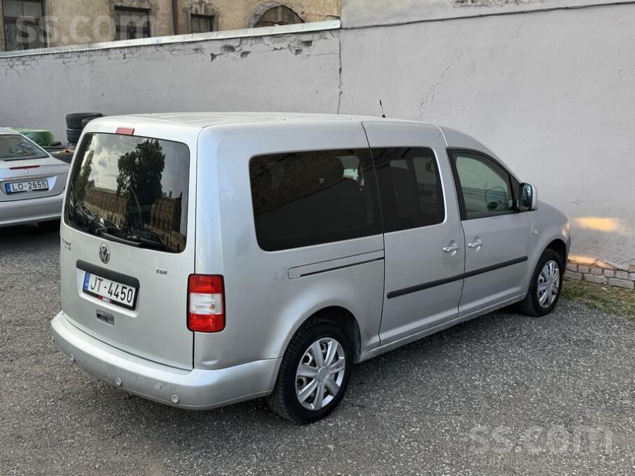 Grey Volkswagen Caddy 2008 in Riga, with an engine capacity of 1.90 L and mileage of 465 thousand km for 2090 €, photo 7 on AUTOMOTO.COM.LV