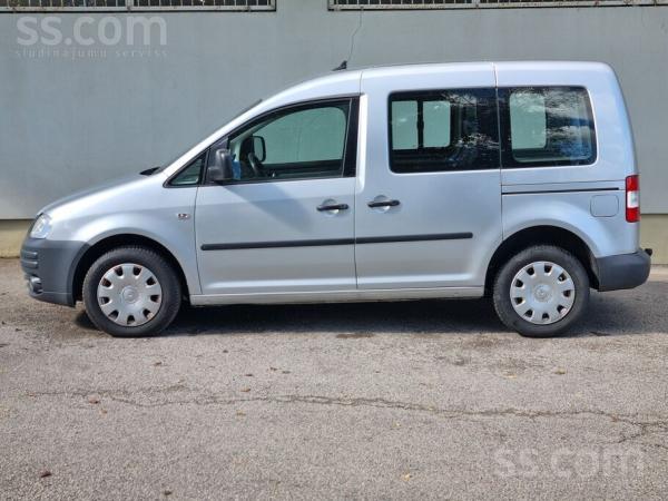 Grey Volkswagen Caddy 2008 in Ogre, with an engine capacity of 1.90 L and mileage of 310 thousand km for 4650 €, photo 6 on AUTOMOTO.COM.LV