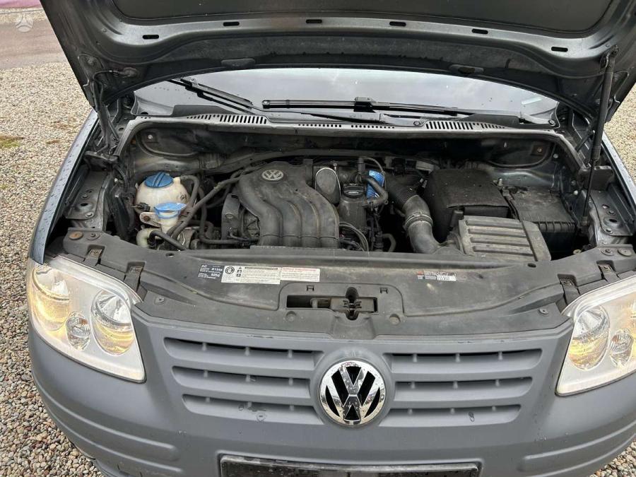 Pelēks Volkswagen Caddy 2009 Kauņa, ar dzinēja tilpumu 2.00 L un nobraukumu 380 tūkst. km par 2990 €, foto 19 vietnē AUTOMOTO.COM.LV