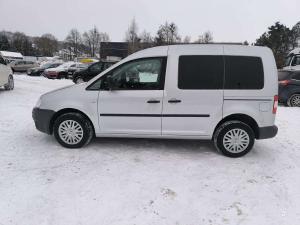 Grey Volkswagen Caddy 2009 in Alytus, with an engine capacity of 1.90 L and mileage of 283 thousand km for 4800 €, photo 10 on AUTOMOTO.COM.LV