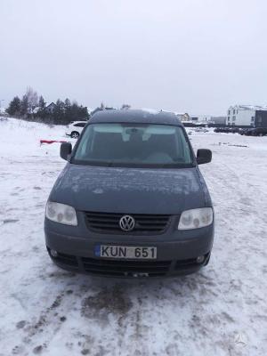 Pelēks Volkswagen Caddy 2009 Viļņa, ar dzinēja tilpumu 1.90 L un nobraukumu 326 tūkst. km par 2500 €, foto  vietnē AUTOMOTO.COM.LV
