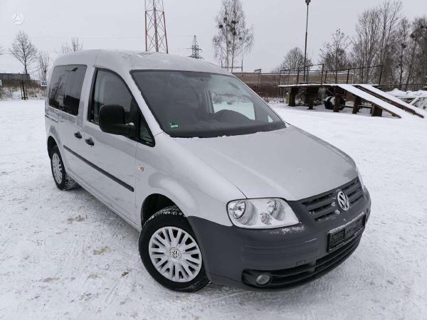 Pelēks Volkswagen Caddy 2009 Alīta, ar dzinēja tilpumu 1.90 L un nobraukumu 283 tūkst. km par 4800 €, foto 1 vietnē AUTOMOTO.COM.LV