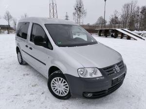 Pelēks Volkswagen Caddy 2009 Alīta, ar dzinēja tilpumu 1.90 L un nobraukumu 283 tūkst. km par 4800 €, foto  vietnē AUTOMOTO.COM.LV