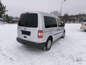 Pelēks Volkswagen Caddy 2009 Alīta, ar dzinēja tilpumu 1.90 L un nobraukumu 283 tūkst. km par 4800 €, foto 3 vietnē AUTOMOTO.COM.LV