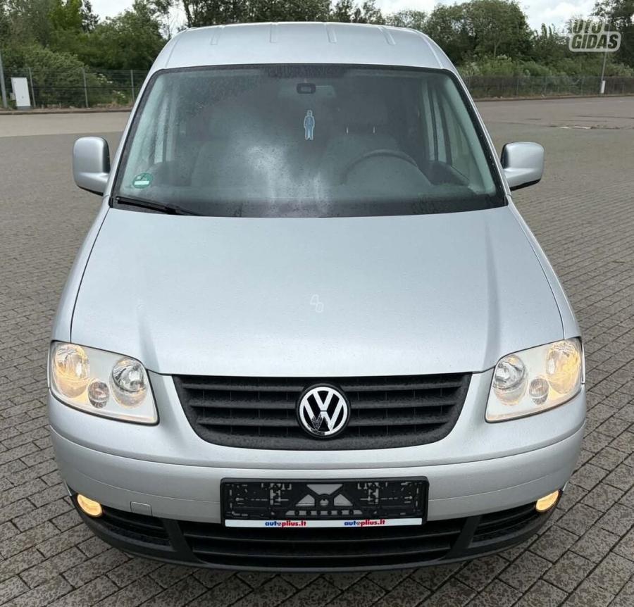 Grey Volkswagen Caddy 2009 in Marijampole, with an engine capacity of 1.90 L and mileage of 276 thousand km for 4850 €, photo 6 on AUTOMOTO.COM.LV