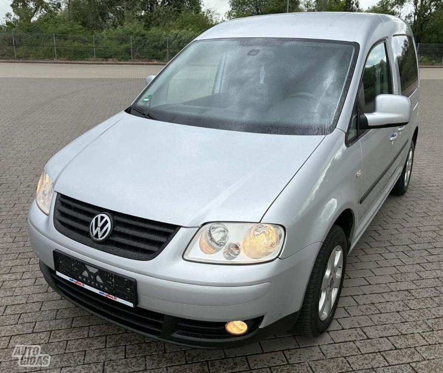 Grey Volkswagen Caddy 2009 in Marijampole, with an engine capacity of 1.90 L and mileage of 276 thousand km for 4850 €, photo 8 on AUTOMOTO.COM.LV