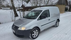 Grey Volkswagen Caddy 2009 in Valmiera, with an engine capacity of 1.90 L and mileage of 376 thousand km for 4800 €, photo  on AUTOMOTO.COM.LV