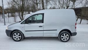 Grey Volkswagen Caddy 2009 in Valmiera, with an engine capacity of 1.90 L and mileage of 376 thousand km for 4800 €, photo 3 on AUTOMOTO.COM.LV