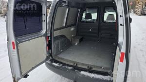 Grey Volkswagen Caddy 2009 in Valmiera, with an engine capacity of 1.90 L and mileage of 376 thousand km for 4800 €, photo 17 on AUTOMOTO.COM.LV