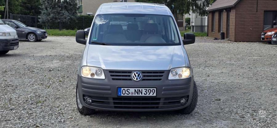 Grey Volkswagen Caddy 2009 in Vilkaviskis, with an engine capacity of 1.90 L and mileage of 309 thousand km for 3750 €, photo 3 on AUTOMOTO.COM.LV