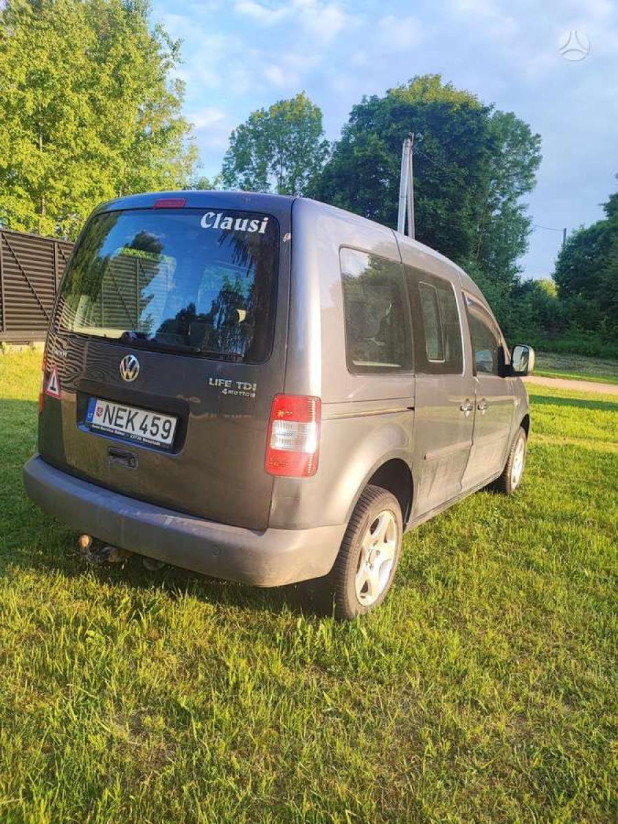 Pelēks Volkswagen Caddy 2009 Prienai, ar dzinēja tilpumu 1.90 L un nobraukumu 198 tūkst. km par 5500 €, foto 7 vietnē AUTOMOTO.COM.LV