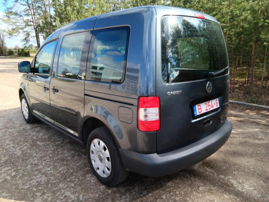 Pelēks Volkswagen Caddy 2009 Rīga, ar dzinēja tilpumu 1.40 L un nobraukumu 241 tūkst. km par 4200 €, foto 3 vietnē AUTOMOTO.COM.LV
