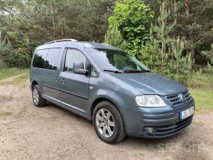Pelēks Volkswagen Caddy 2009 Rīga, ar dzinēja tilpumu 1.90 L un nobraukumu 431 tūkst. km par 3900 €, foto  vietnē AUTOMOTO.COM.LV