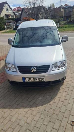Pelēks Volkswagen Caddy 2009 Šauļi, ar dzinēja tilpumu 2.00 L un nobraukumu 303 tūkst. km par 5900 €, foto 3 vietnē AUTOMOTO.COM.LV