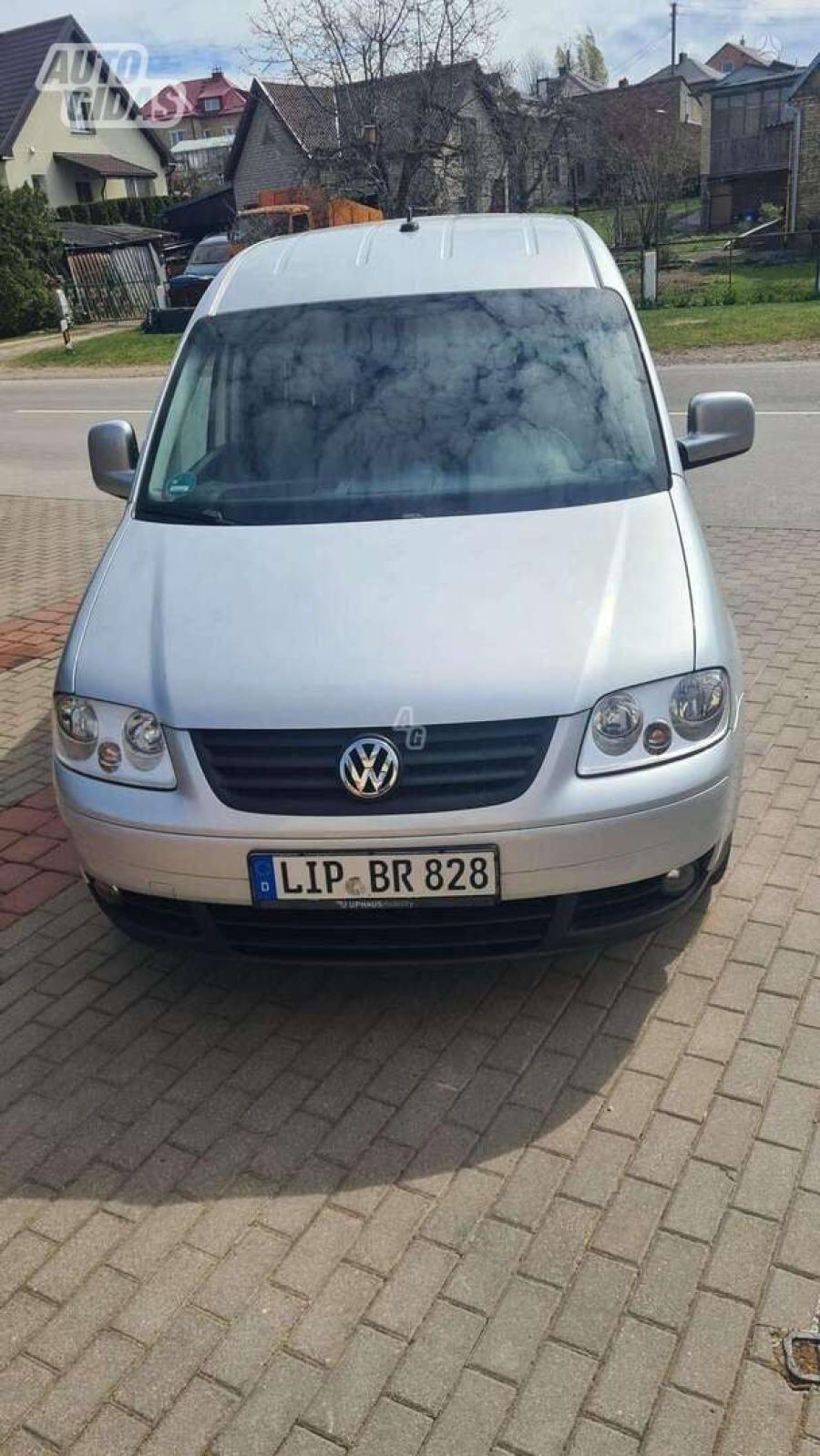 Pelēks Volkswagen Caddy 2009 Šauļi, ar dzinēja tilpumu 2.00 L un nobraukumu 303 tūkst. km par 5900 €, foto 3 vietnē AUTOMOTO.COM.LV