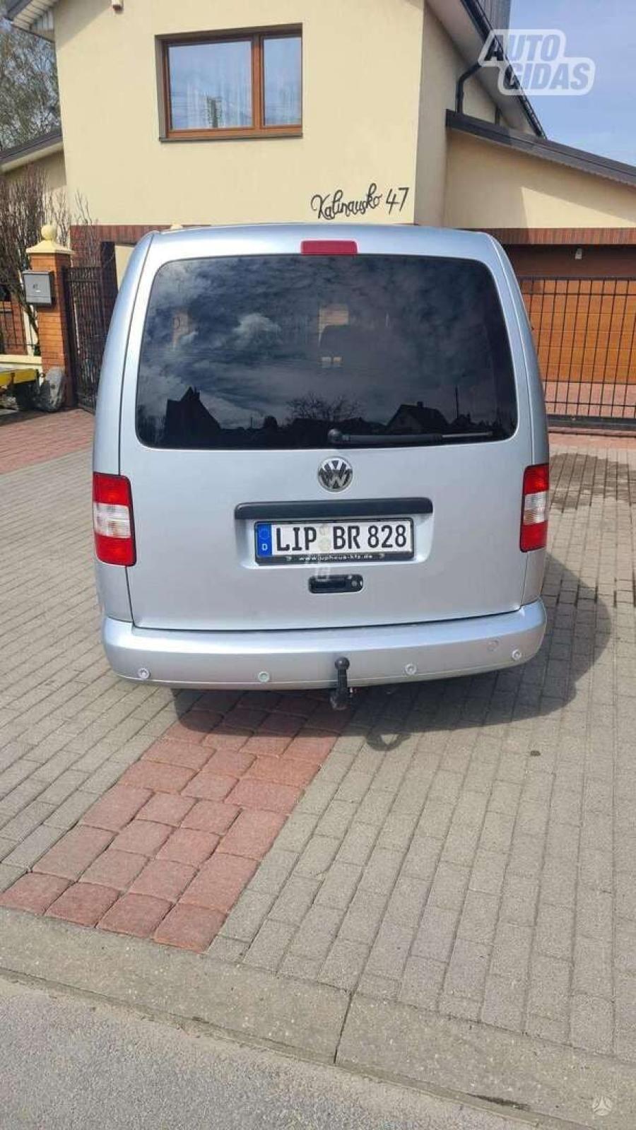 Pelēks Volkswagen Caddy 2009 Šauļi, ar dzinēja tilpumu 2.00 L un nobraukumu 303 tūkst. km par 5900 €, foto 4 vietnē AUTOMOTO.COM.LV