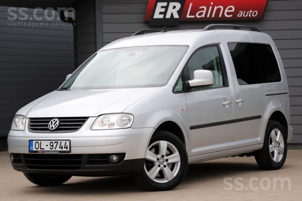 Grey Volkswagen Caddy 2009 in Tukums, with an engine capacity of 2.00 L and mileage of 324 thousand km for 6000 €, photo 2 on AUTOMOTO.COM.LV