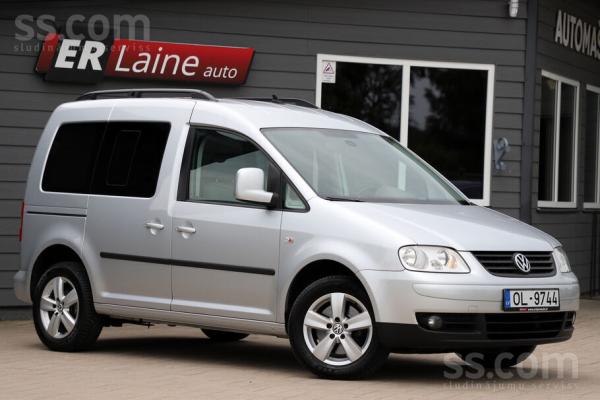 Серый Фольксваген Кадди 2009 в Тукумс, объемом двигателя 2.00 л и пробегом 324 тыс. км за 6000 €, фото 5 на AUTOMOTO.COM.LV