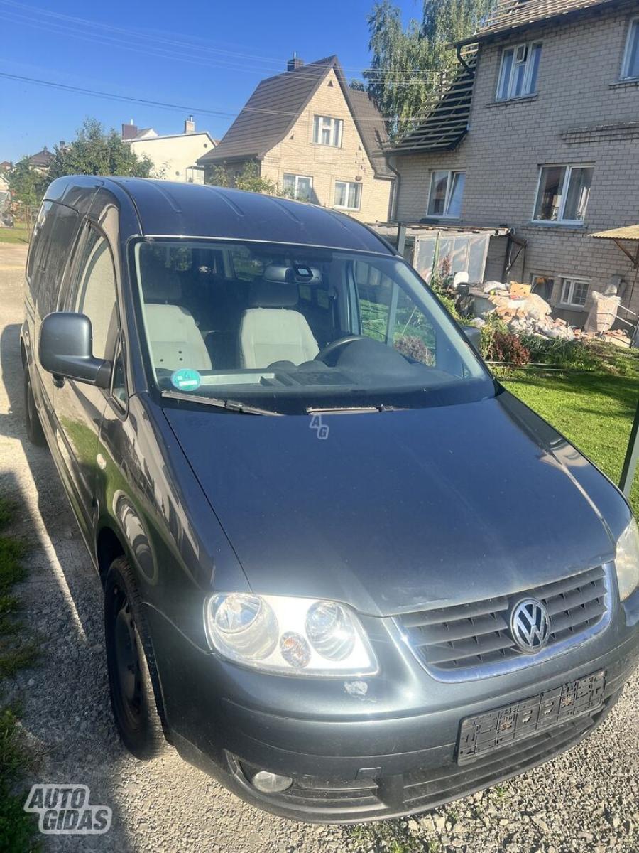 Grey Volkswagen Caddy 2009 in Kaunas, with an engine capacity of 1.90 L and mileage of 285 thousand km for 3250 €, photo 1 on AUTOMOTO.COM.LV
