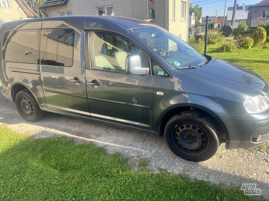 Grey Volkswagen Caddy 2009 in Kaunas, with an engine capacity of 1.90 L and mileage of 285 thousand km for 3250 €, photo 3 on AUTOMOTO.COM.LV