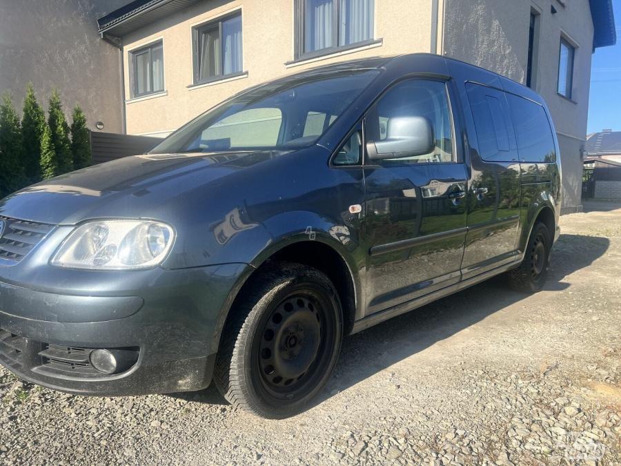 Grey Volkswagen Caddy 2009 in Kaunas, with an engine capacity of 1.90 L and mileage of 285 thousand km for 3250 €, photo 7 on AUTOMOTO.COM.LV