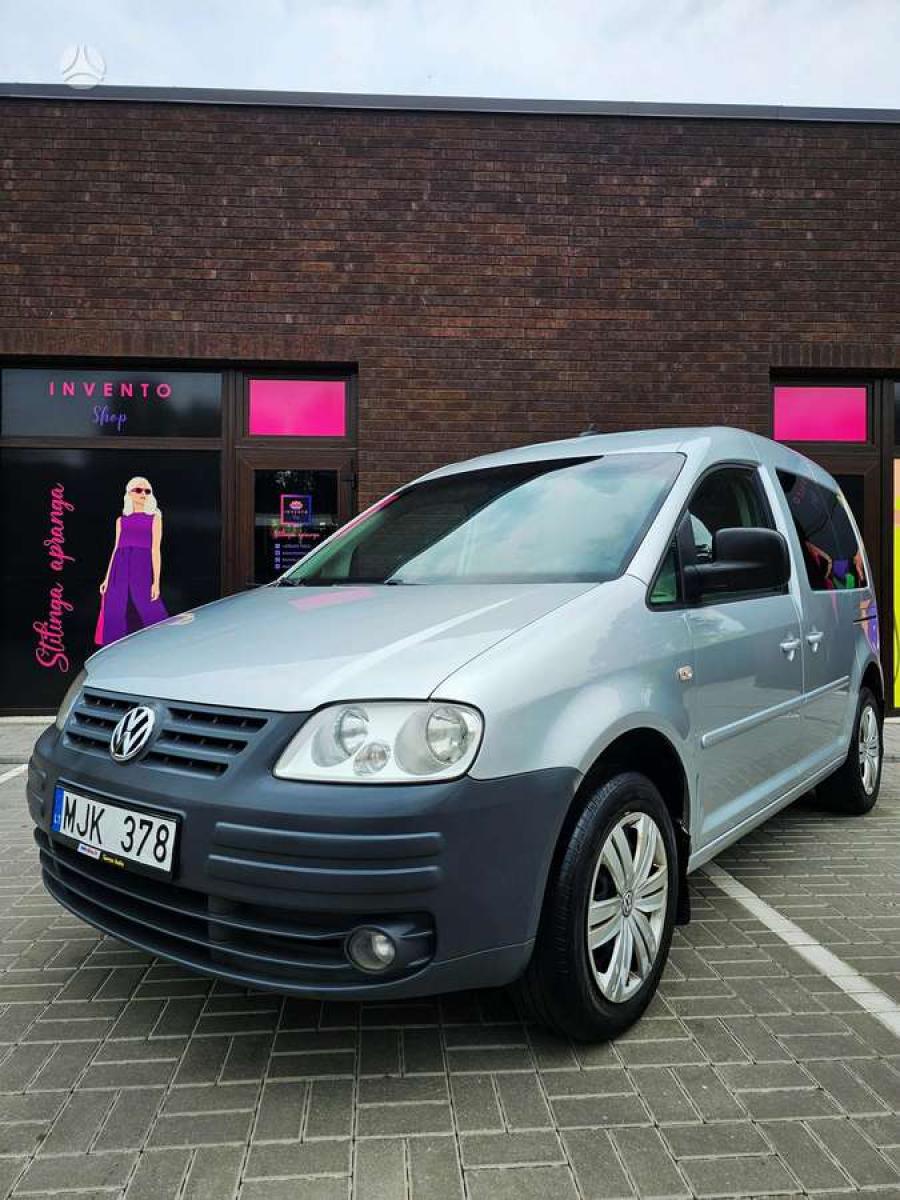 Grey Volkswagen Caddy 2009 in Kaisiadorys, with an engine capacity of 1.90 L and mileage of 399 thousand km for 3750 €, photo 1 on AUTOMOTO.COM.LV