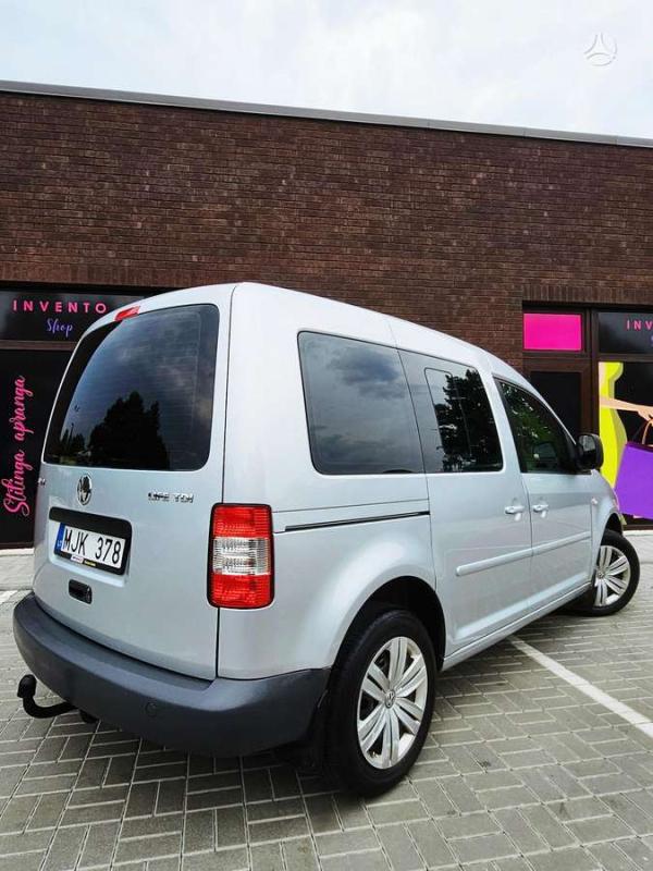 Grey Volkswagen Caddy 2009 in Kaisiadorys, with an engine capacity of 1.90 L and mileage of 399 thousand km for 3750 €, photo 5 on AUTOMOTO.COM.LV
